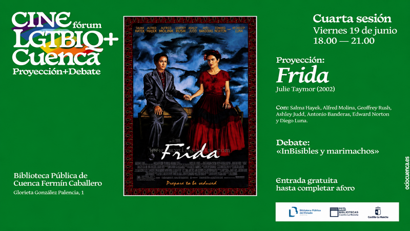 Cinefórum LGTBIQ+ de Cuenca proyectará Frida en una sesión dedicada a ...